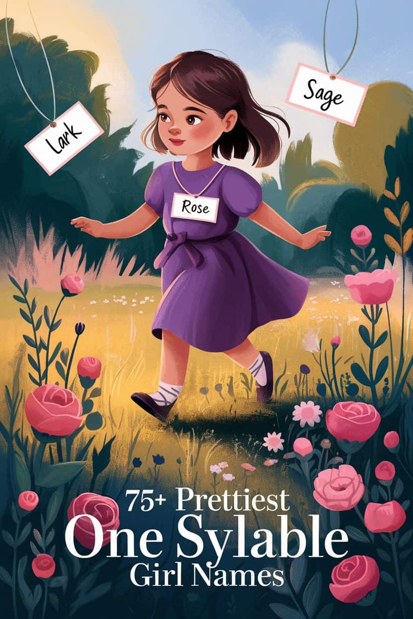 75+ Prettiest One Syllable Girl Names (That Aren't On Other Lists ...