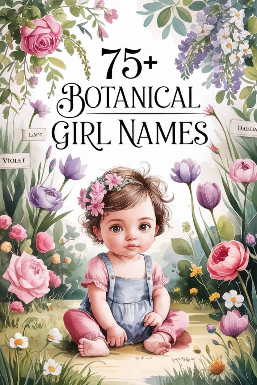 75+ Underused Botanical Girl Names (I'm Obsessed With) - PERSONALITY ...