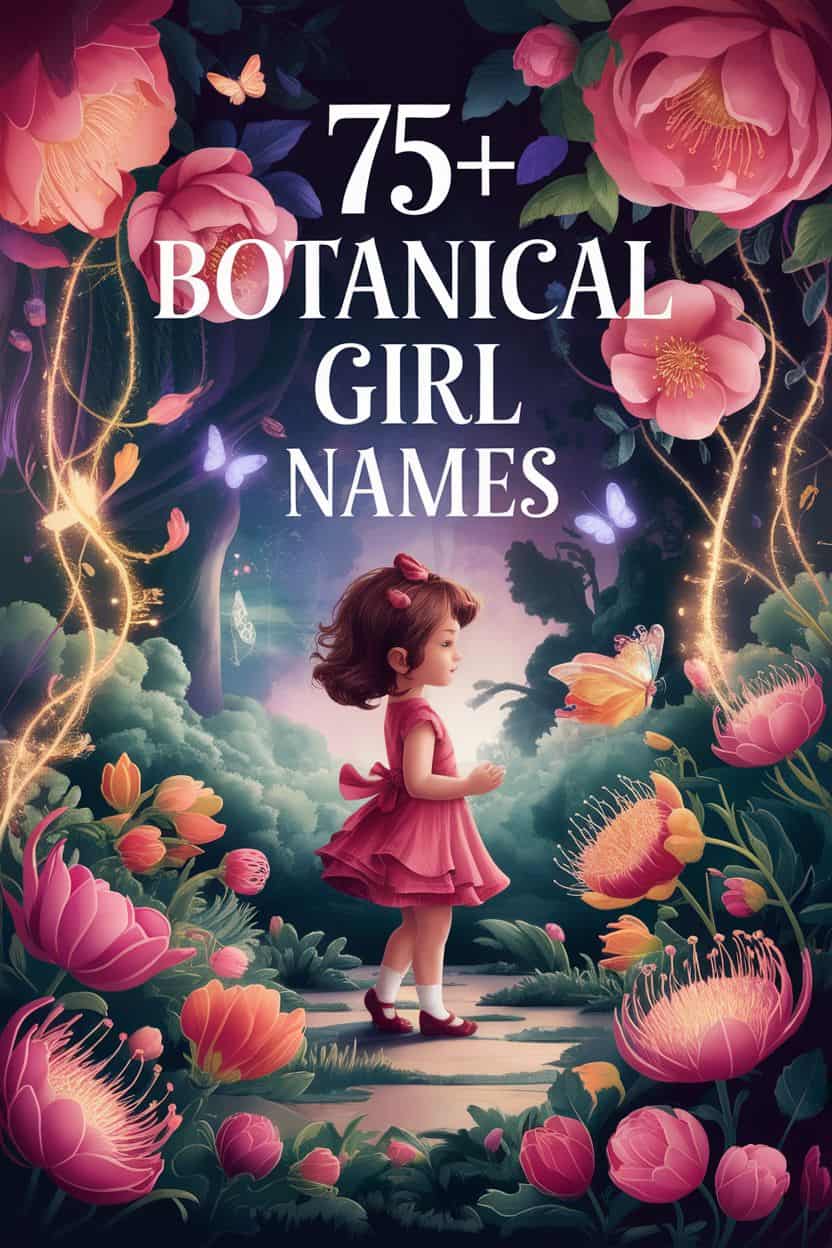 75+ Underused Botanical Girl Names (I'm Obsessed With) - PERSONALITY ...