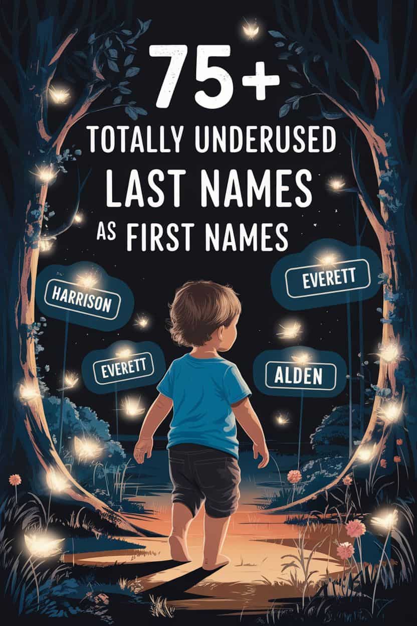 75+ Totally Underused Last Names As First Names - PERSONALITY UNLEASHED