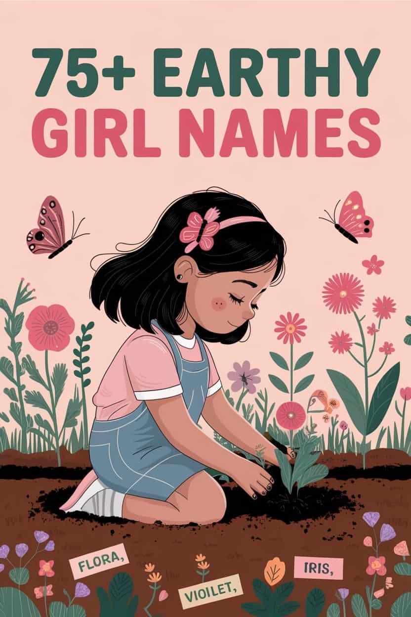 75+ Strikingly Pretty Earthy Girl Names (with Meanings) - PERSONALITY ...