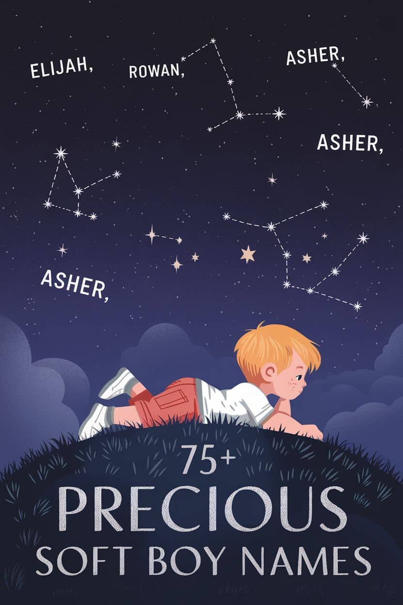 75+ *Precious* Soft Boy Names For Your Little Babe - PERSONALITY UNLEASHED