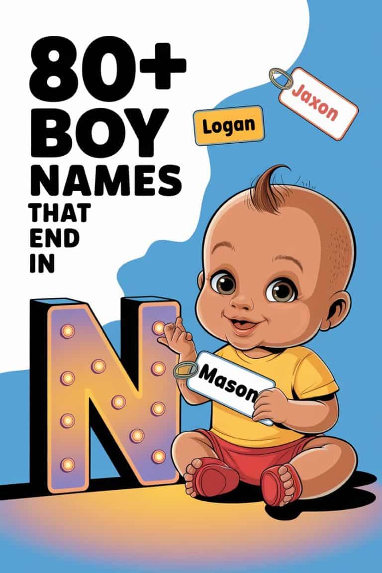 80+ Cutest Boy Names That End in N - PERSONALITY UNLEASHED